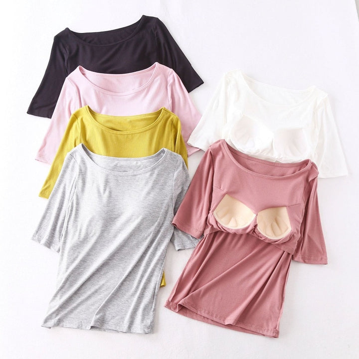 Undo Your Bra | Built In Bra | Shelf Bra Tops | Inbuilt Bra